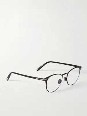 TOM FORD Round-frame Blue Light-blocking Optical Glasses