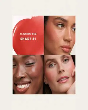 GIORGIO ARMANI BEAUTY Luminous Silk Liquid Blush Cheek Tint - 41 Flaming Red