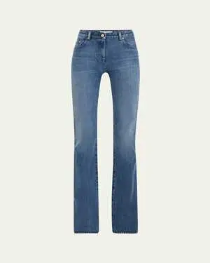 Michael Kors Slim Stovepipe Jeans - Indigo