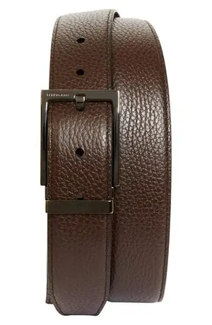 FERRAGAMO FERRAGAMO Classic Double Adjustable Reversible Leather Belt Moro