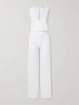 Melissa Odabash Gracie Crocheted Jumpsuit