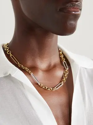 FOUNDRAE 18-karat Diamond Necklace
