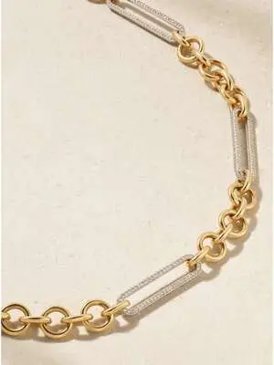 FOUNDRAE 18-karat Diamond Necklace