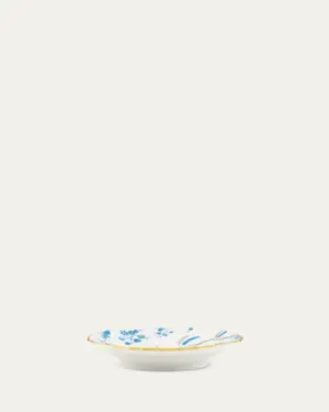 GINORI 1735 Oro Di Doccia Tea Saucer, Turchese