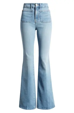 Good American Good Legs Flare Jeans
