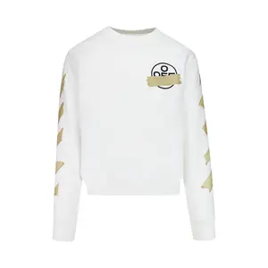 Off-White Tape Arrows Slim Crewneck - White