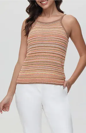 525 Taylor Knit Camisole - Cinnamon Combo