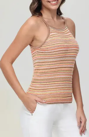 525 Taylor Knit Camisole - Cinnamon Combo
