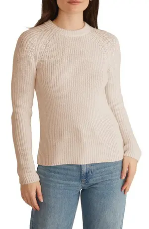 525 America 525 Jane Cotton Crewneck Sweater - Wheat