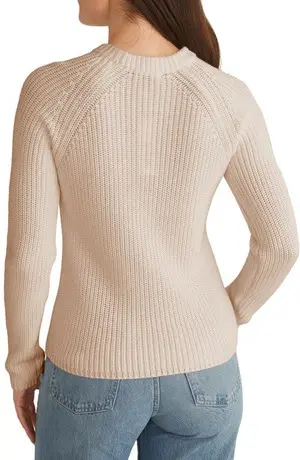 525 America 525 Jane Cotton Crewneck Sweater - Wheat