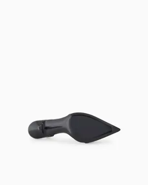 Giorgio Armani Patent Leather Slingbacks