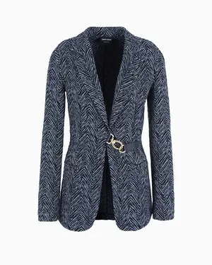 Giorgio Armani Chevron Jackets For Women