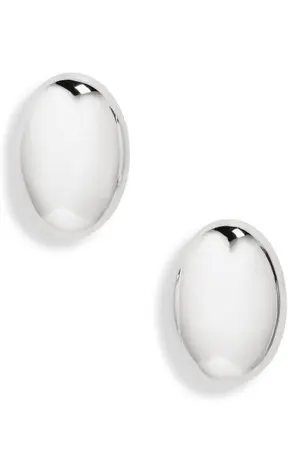 Lié Studio The Luna Stud Earrings - Silver