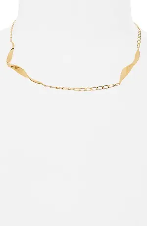 FARIS Blade Chain Necklace - Gold