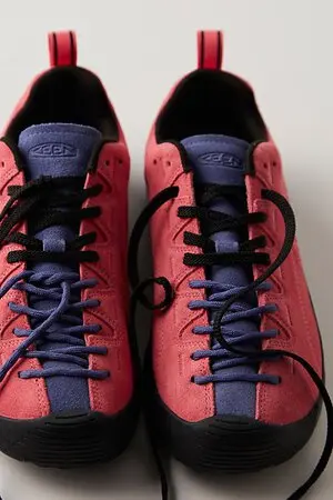 Keen Jasper Suede Sneakers - Pink Lemonade/skipper Blue
