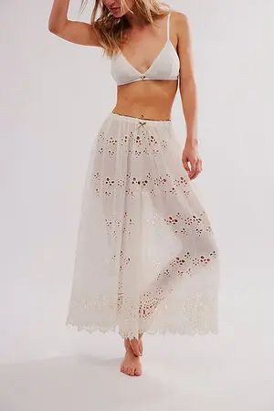 Free People Butterfly Eyelet Lounge Pants