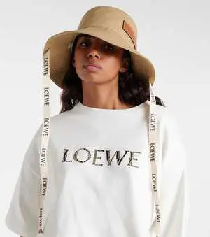 Loewe Logo Bucket Hat