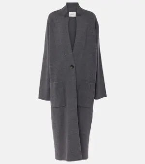 LISA YANG Amie Cashmere Coat - Grey