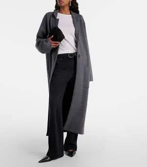 LISA YANG Amie Cashmere Coat - Grey