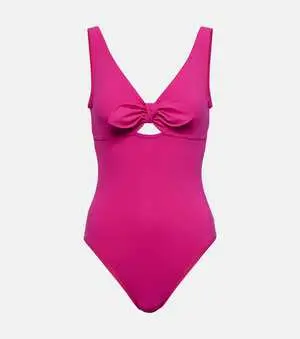KARLA COLLETTO Bow-detail Swimsuit - Pink