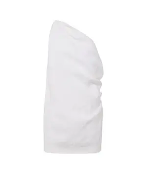 Tove Petra One-shoulder Linen Top