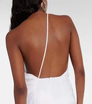 Tove Petra One-shoulder Linen Top