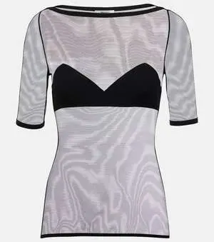 NENSI DOJAKA Mesh Top