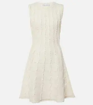 Oscar De La Renta Knitted Mini Dress