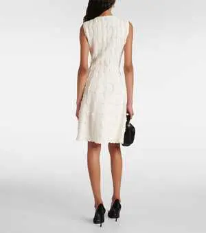 Oscar De La Renta Knitted Mini Dress