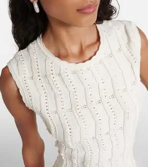 Oscar De La Renta Knitted Mini Dress