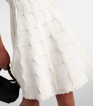 Oscar De La Renta Knitted Mini Dress
