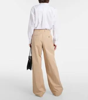 Wardrobe.NYC Drill Chino Wide-leg Pants