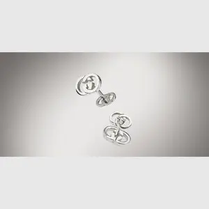 Gucci Interlocking Cufflinks