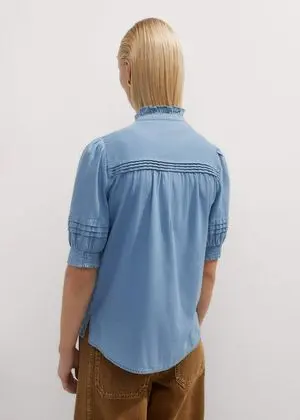 ME+EM Chambray Blouse