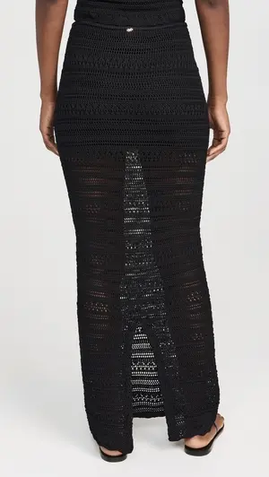 PQ SWIM Crochet Long Skirt