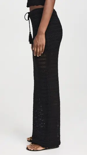PQ SWIM Crochet Long Skirt