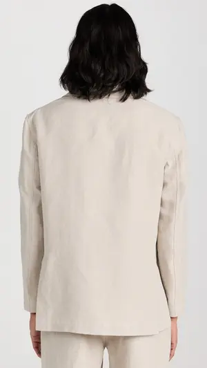 De Bonne Facture Linen Essential Jacket
