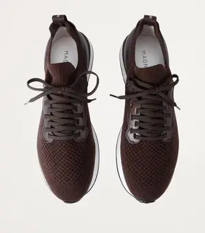 Magnanni Stratus Lyteknit Sneakers - Brown