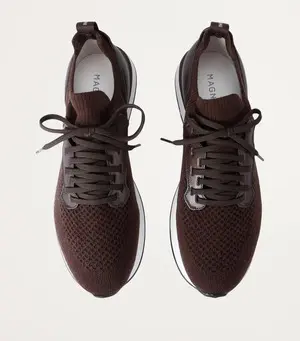 Magnanni Stratus Lyteknit Sneakers - Brown