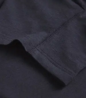 Falke Cotton-blend Daily Climate Control T-shirt - Navy