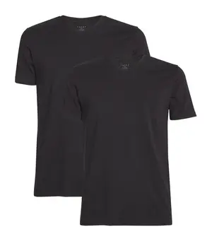 Falke Cotton-blend Daily Comfort T-shirt - Black