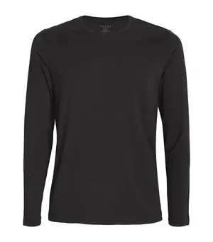 Falke Wool-blend Daily Shirt - Black