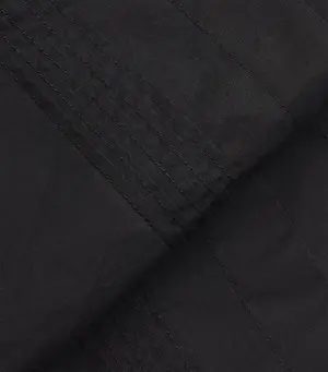 DÔEN Tiered Sebastiane Midi Skirt - Black