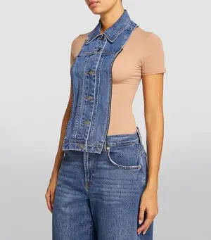 Veronica Beard Denim Dickey