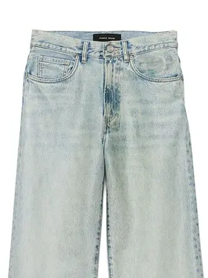 PURPLE BRAND Low-rise Wide-leg Jeans
