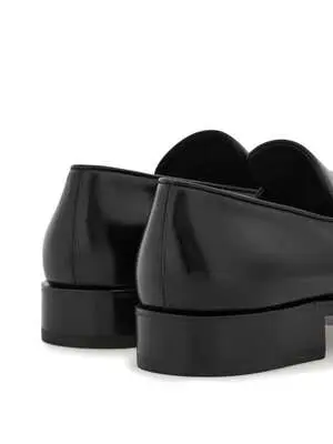 FERRAGAMO Tramezza Leather Loafers