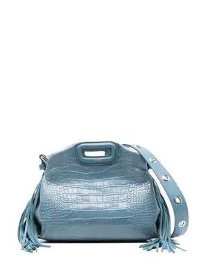 Maje Mini Miss M Embossed Tote