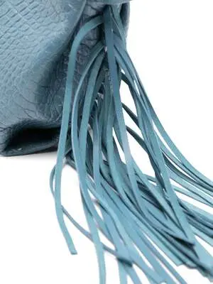 Maje Mini Miss M Embossed Tote