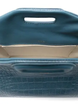 Maje Mini Miss M Embossed Tote