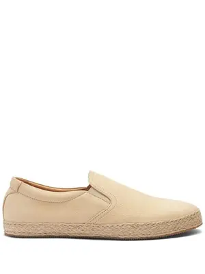 SCAROSSO Miguel Leather Espadrilles